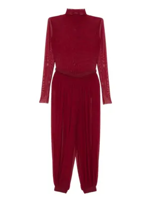 ATU BODY COUTURE Mesh Trousers Set - Red