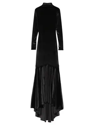 ATU BODY COUTURE Velvet Maxi Dress - Black