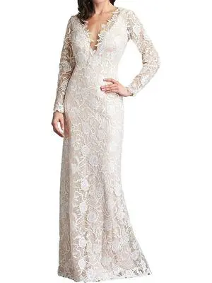 Tadashi Shoji Margery Gown - Ivory