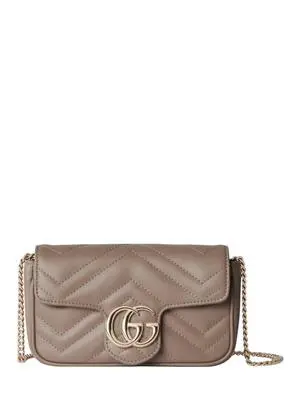 Gucci Gg Marmont Mini Bag - Neutral