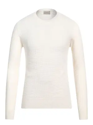 BROOKSFIELD Sweater In Light Virgin Wool White