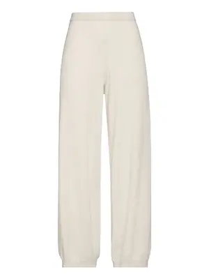 Antonelli Firenze Wide-leg Knit Pants - White