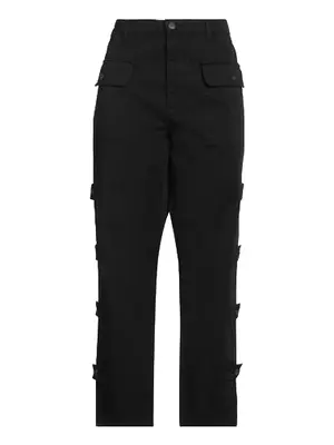 Pinko Tapered Twill Trousers - Black