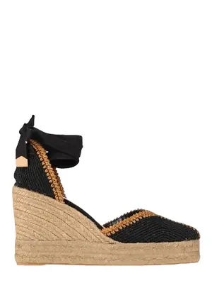 CastaÑer Espadrille Sandals - Black