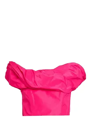 Pinko Taffeta Crop Top - Pink