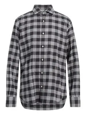 BROOKSFIELD Shirt Size Cotton - Grey