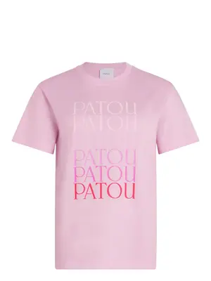 PATOU Logo-print T-shirt - Pink