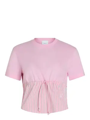 Patou Hybrid T-shirt - Pink