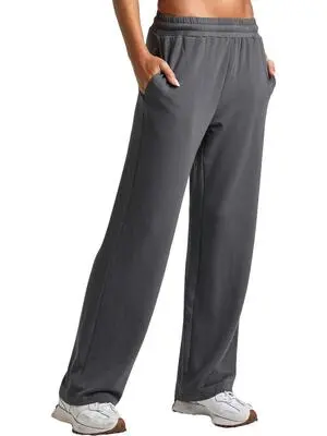 LOSANO Malibu Straight Leg Pant - Charcoal
