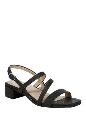 LIFESTRIDE Janet Slingback Sandals - Black