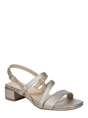 LIFESTRIDE Janet Slingback Sandals - Bronze