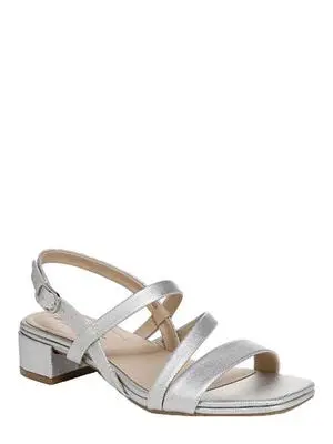 LIFESTRIDE Janet Slingback Sandals - Silver