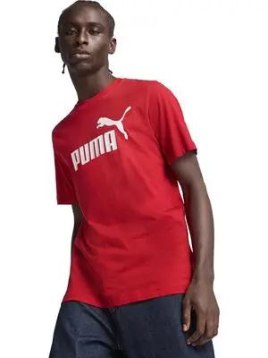 PUMA Essentials No. 1 Logo T-shirt - Red