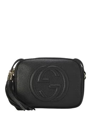 Gucci Leather Soho Disco Bag - Black