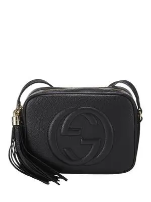 Gucci Leather Soho Disco Bag Black