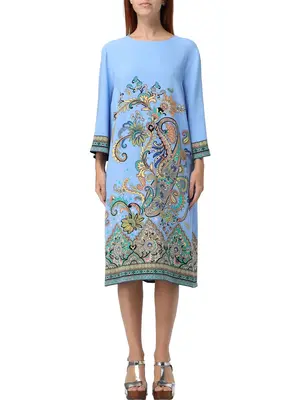 Etro Dress - Gnawed Blue
