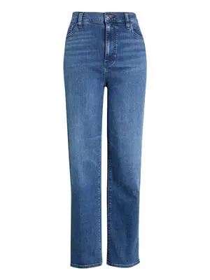 FRAME Le Sleek High Waist Ankle Straight Leg Jeans - Ease