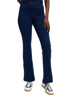 Cotton:on Active Ultra Soft Studio Flare Leggings Heritage Blue