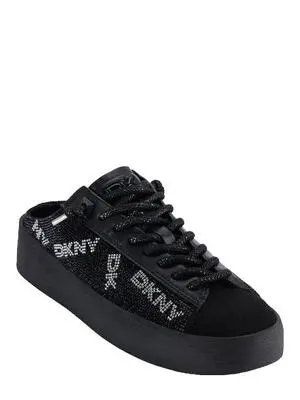 Dkny Garren Slip-on Sneaker - Black/ Silver