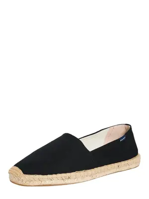Soludos Dali Slip On Espadrilles - Noche Black