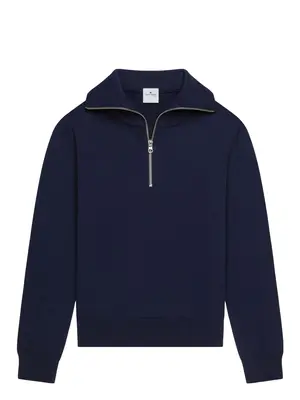 COURREGES Trucker Sweater - Blue
