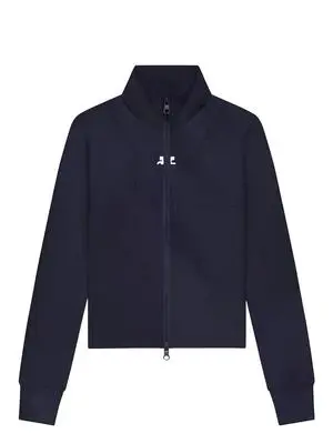 COURREGES Scuba-jersey Jacket - Blue