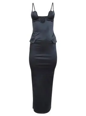 FLEUR DU MAL Fleur Du Mal Seduce-U Plunge Dress
