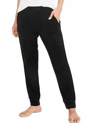 Hatch Collection Maternity Indoor Outdoor Jogger - Black