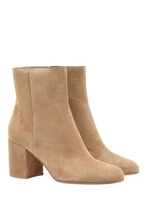 GIANVITO ROSSI Joelle Ankle Boots - Beige