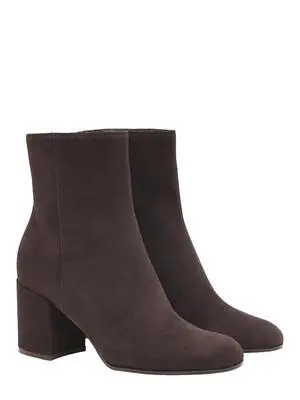 GIANVITO ROSSI Joelle Ankle Boots - Brown Suede