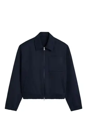 Ami De Coeur Zipped Jacket - Blue