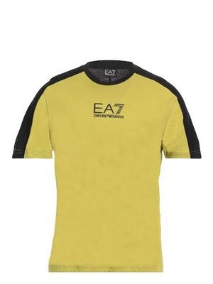 EA7 T-shirt Size Cotton - Lime Green