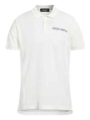 Dsquared2 Polo Shirt Size Cotton - White