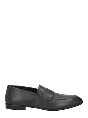 DOUCAL'S DOUCAL'S Calfskin Loafers Grey