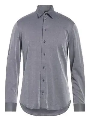 Emporio Armani Shirt Midnight Size Cotton, Polyester - Blue