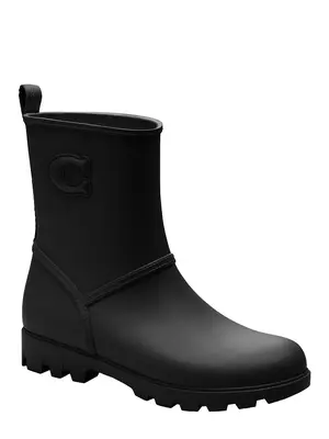 Coach Ryder Rainboot - Black