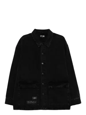 Izzue Denim Shirt Jacket - Black