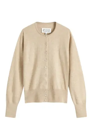 MAISON MARGIELA Maison Margiela Shrunken Knit Cardigan