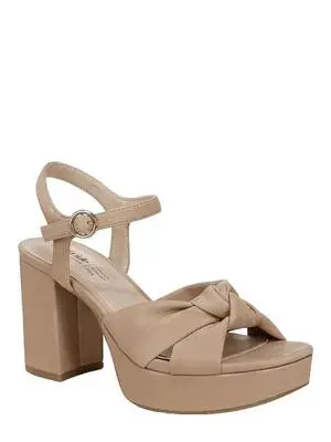 LIFESTRIDE August Platform Sandals - Tan