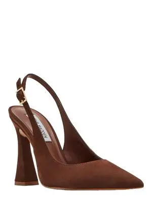 Steve Madden Steve Madden Blare Slingback Pointed Toe Pump Brown