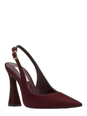 Steve Madden Steve Madden Blare Slingback Pointed Toe Pump Burgundy