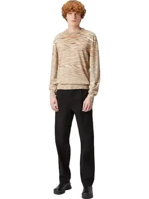 Missoni Slub Crew-neck Pullover - Beige