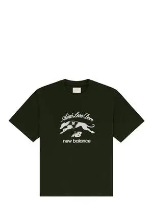 Aimé Leon Dore X New Balance 997 Logo Tee Shirt - Green