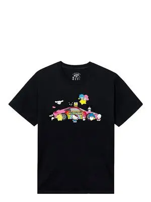 ANTI SOCIAL SOCIAL CLUB X Hello Kitty Racing Tee Shirt - Black