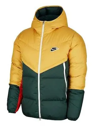 Nike Sportswear Downfill Windrunner Jacket - Yellow/green