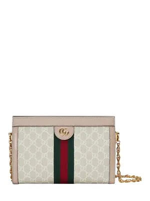 Gucci Ophidia Gg Small Shoulder Bag - Cream