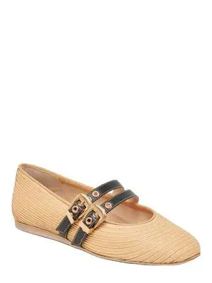 Dolce Vita Dolce Vita Baylee Mary Jane Flat Natural Raffia