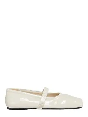 Marni Logo-embossed Patent-leather Mary Jane Shoes - 00w02