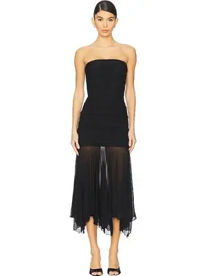 Superdown Amaris Strapless Dress - Black