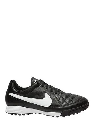 Nike Tiempo Genio Turf Soccer Cleats - Black/white